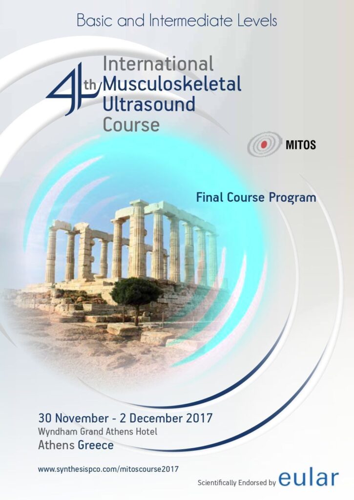 4th MITOS International MSUS Course 2017 - MITOS